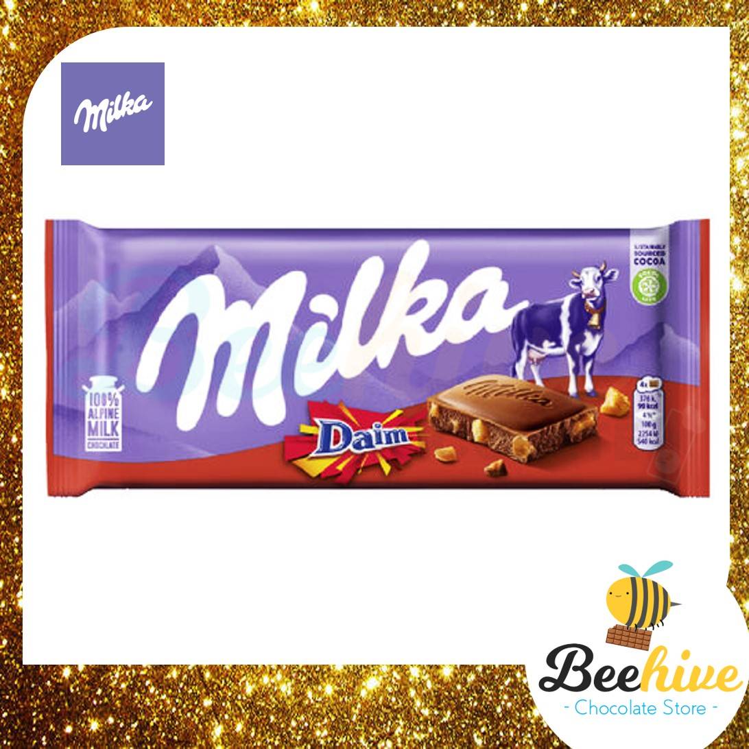 Milka Daim Chocolate 100g Milka Daim Chocolate 100g